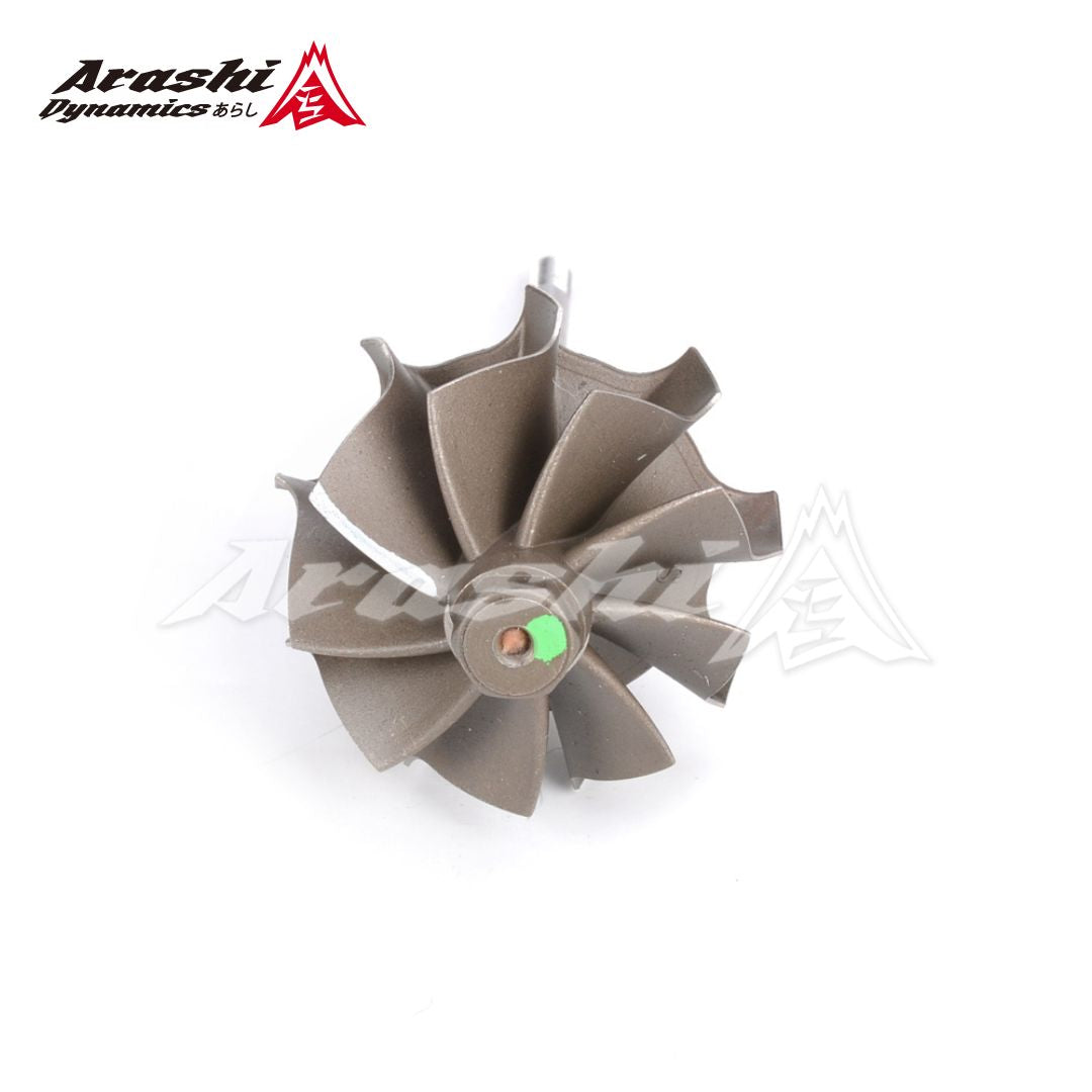 ARASHI TURBO Turbine Wheel For TD04LR (41.2/47 mm) 9 Blades Reverse – Arashi Dynamics