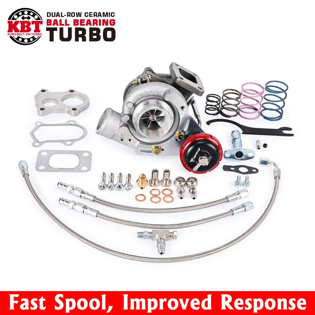 Arashi Dynamics KBT Turbo Ball Bearing Universal TD04L-19T-5cm T25 4-Bolt / Internal Wastegate