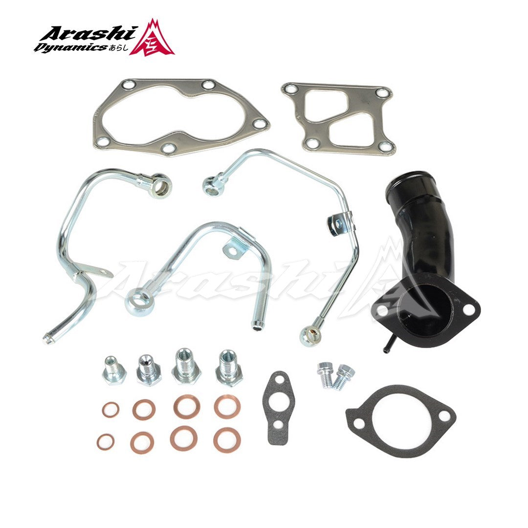 Mitsubishi 4G63T Lancer EVO 9 EVO 4 5 6 7 8 TD05HR Turbo Oil Water Lin – Arashi Dynamics