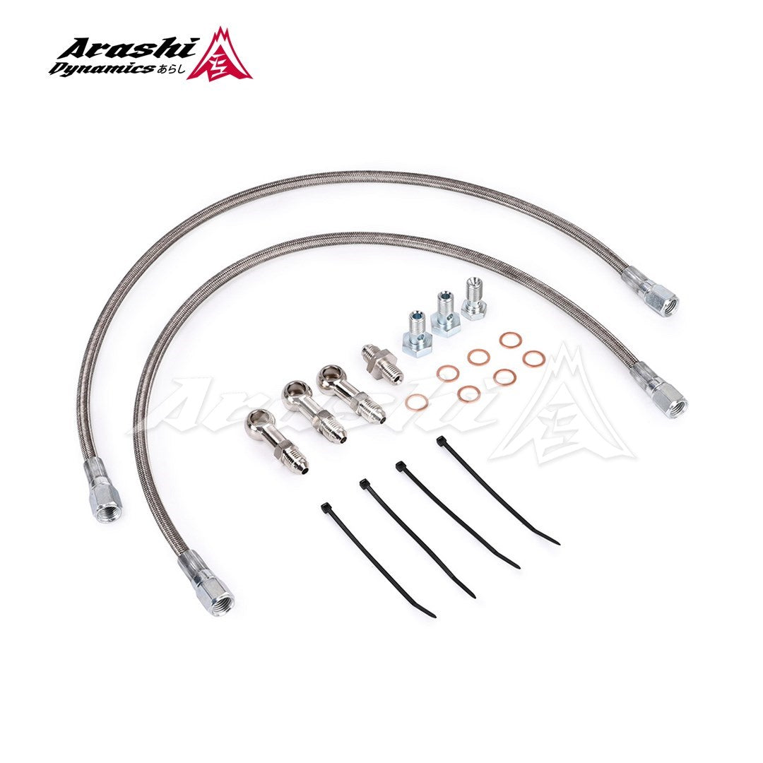Dodge Stealth GTO Twin TD04 TD04L Turbo Oil Feed Line Kit – Arashi Dynamics
