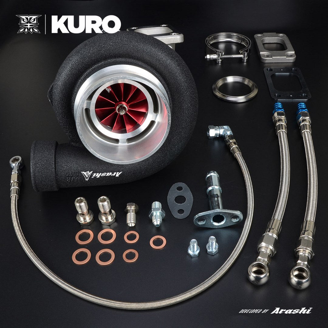 Arashi Dynamics KURO TURBO GTX3582R T3 0.63 A/R Stainless Ball Bearing