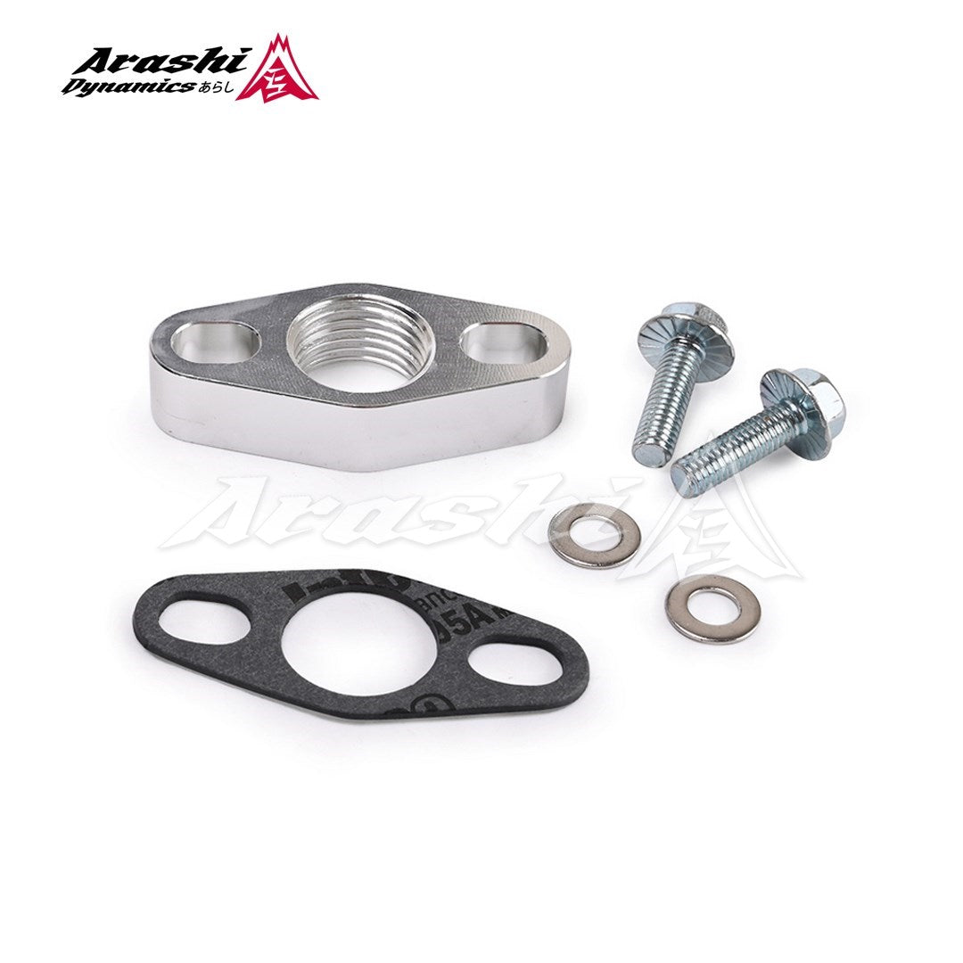 10AN Turbo Oil Return Flange For Mitsubishi TD04 TD05 TD06 / IHI RHF4 – Arashi Dynamics