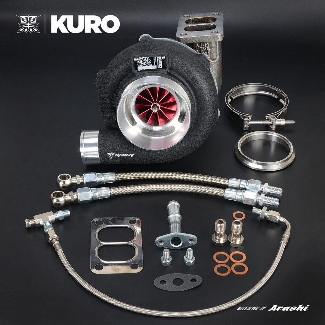 Arashi Dynamics KURO TURBO GTX3071R T3 1.01 A/R Twin-Scroll Ball Bearing