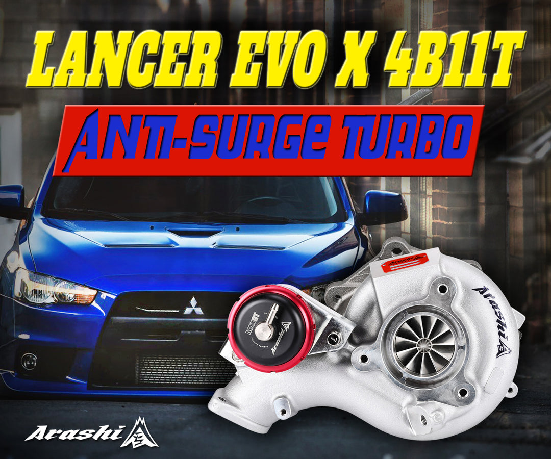 Anti-Surge Inlet Mitsubishi Lancer EVO 10 Turbo Launch – Arashi Dynamics