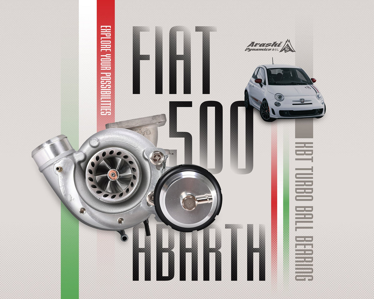 NEW PRODUCT RELEASE – Fiat 500 Abarth 1.4T TD04L-16T TURBO Kit – Arashi ...