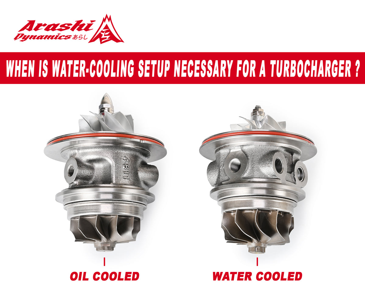 When is water-cooling setup necessary for a turbocharger? – Arashi Dynamics