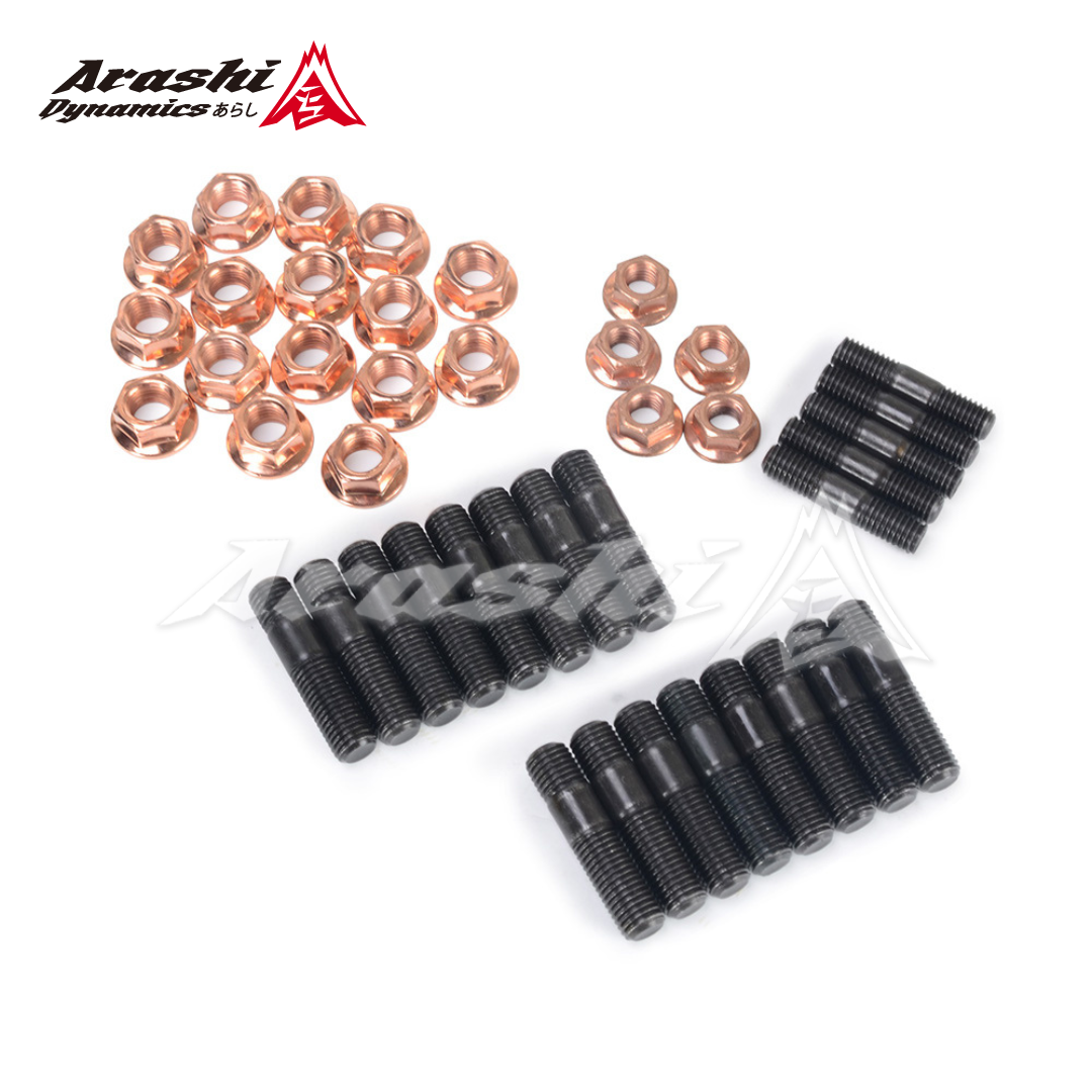Exhaust Manifold & Turbo Full Stud Nut Kit For Ford FALCON BA BF FG XR ...