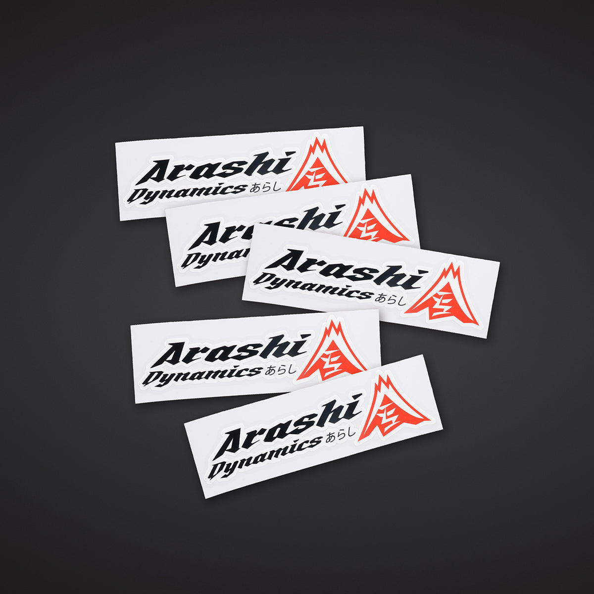 ARASHI Logo Stickers (5pcs) – Arashi Dynamics
