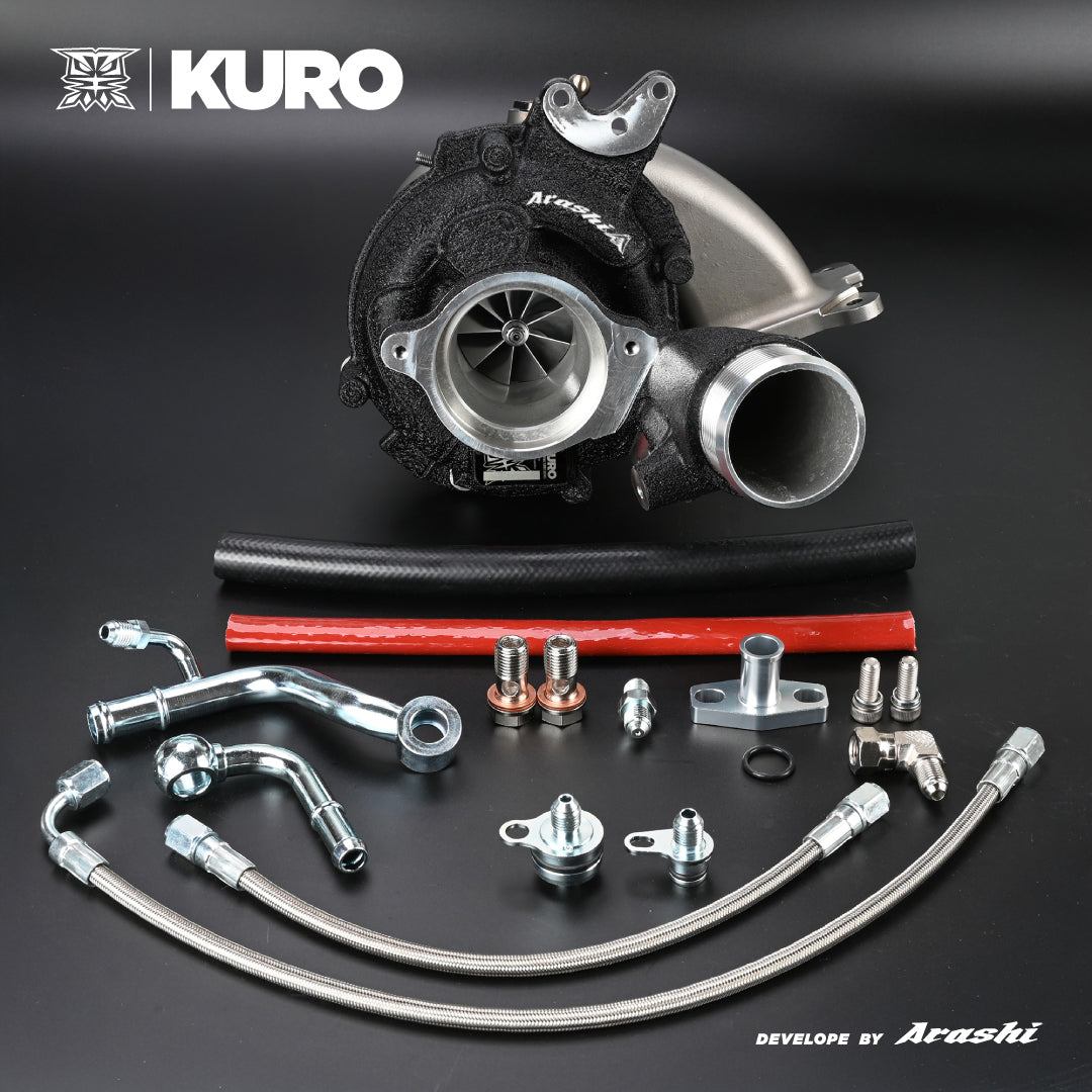 Arashi Dynamics KURO Turbo G30-770 Audi A3 VW Golf R MK8 EA888 High Flow