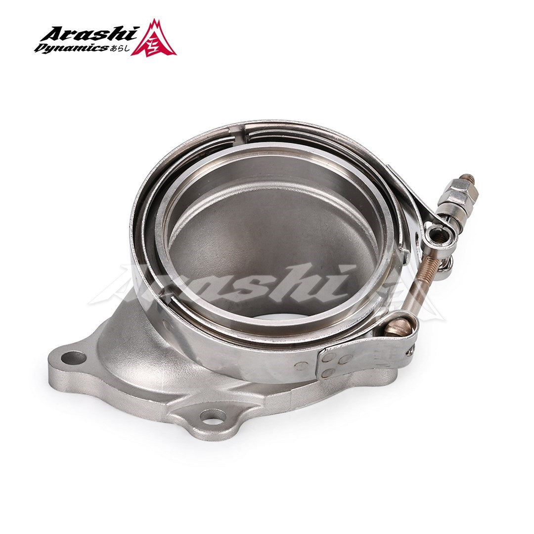Nissan CA18 SR20DET S14 S15 GT25R GT28R Turbo 5 bolt to 3" V-band Dump ...