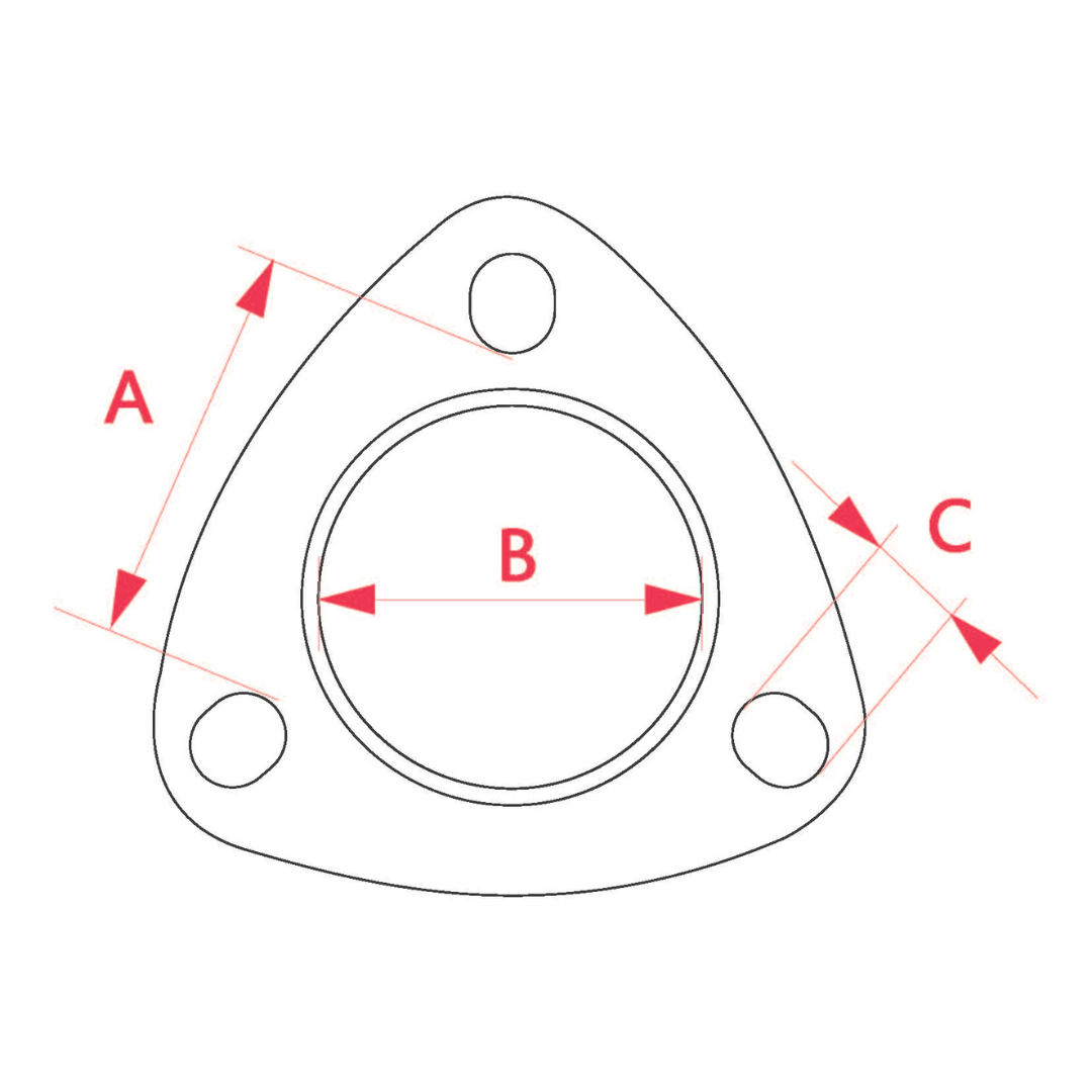Universal Models Exhaust Muffler Gasket Engine 64 mm – Arashi Dynamics