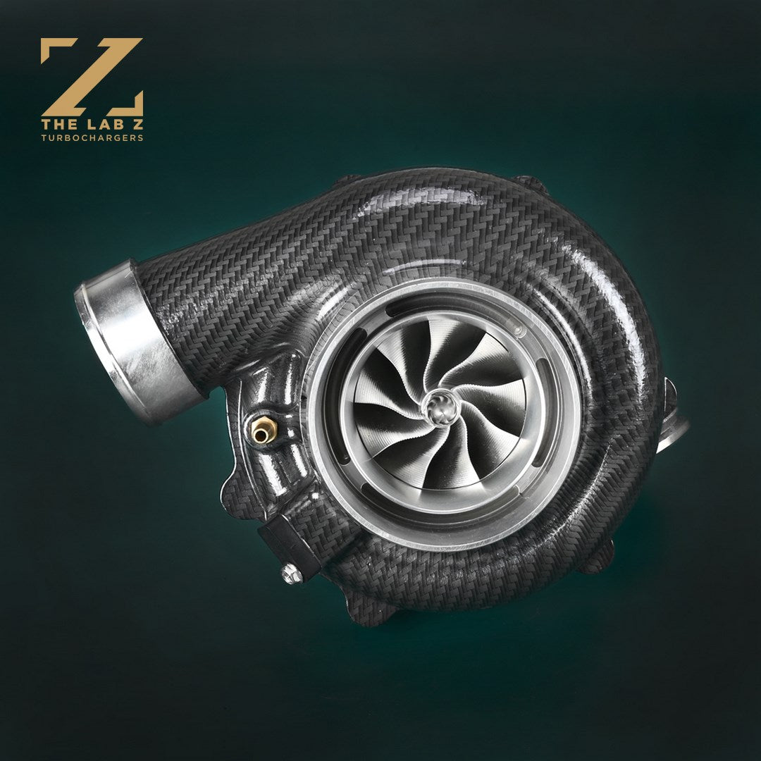 LAB Z Turbo Ball Bearing GD84 V-band 0.61 A/R Reverse Rotation (G35 ...