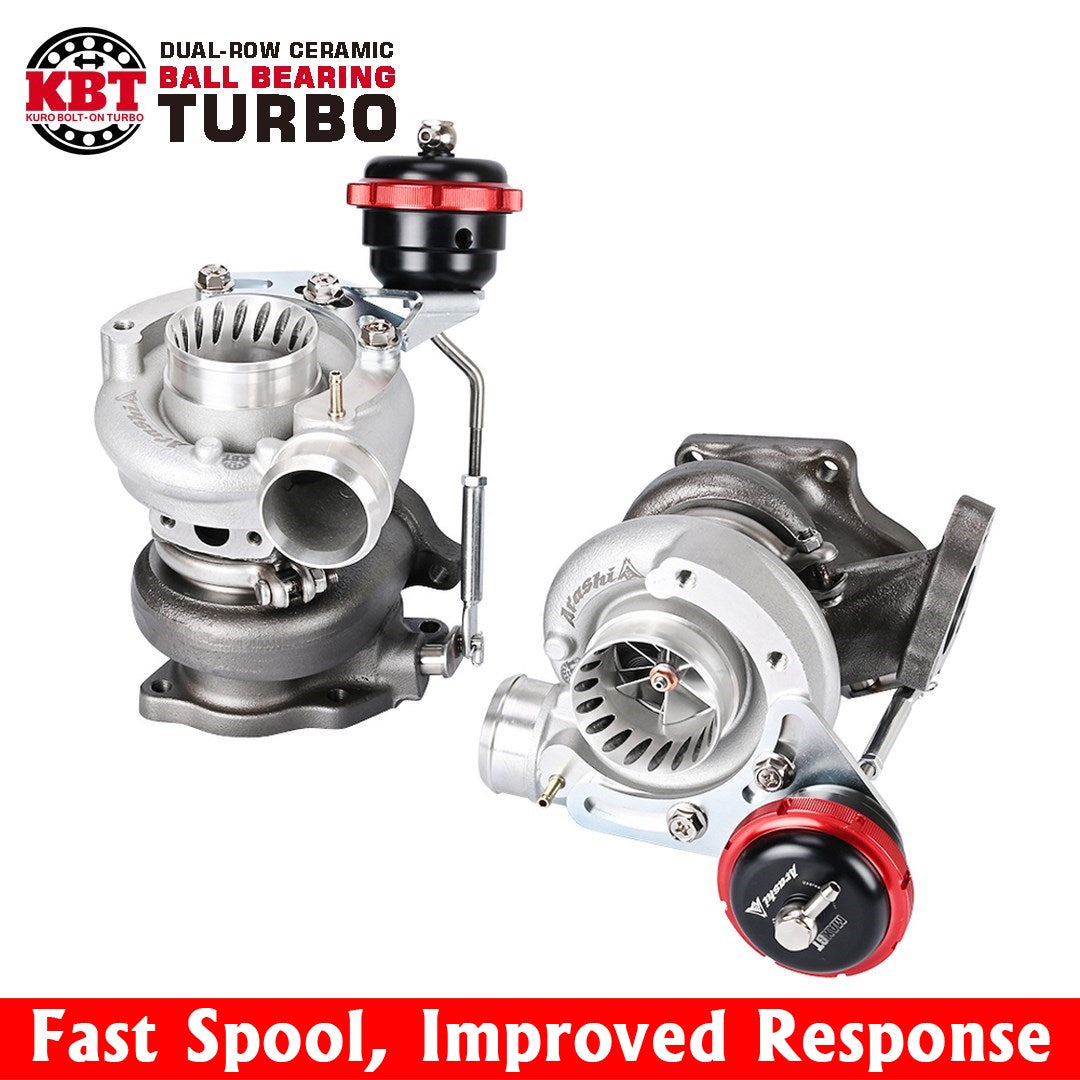 Arashi Dynamics KBT Turbo Ball Bearing 3000GT VR4 6G72T TD04HL-20T Twin Turbo Anti-Surge