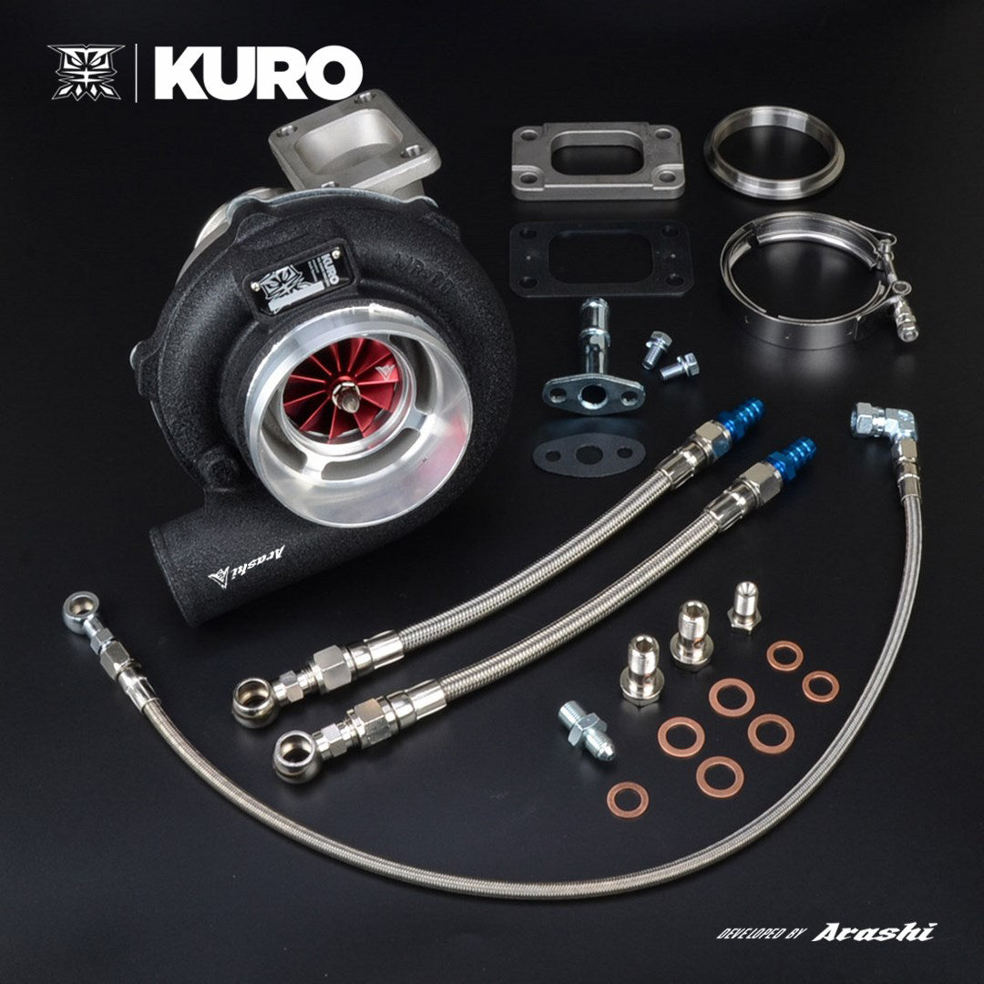 Arashi Dynamics KURO TURBO GTX3071R T3 0.82 A/R Stainless Ball Bearing
