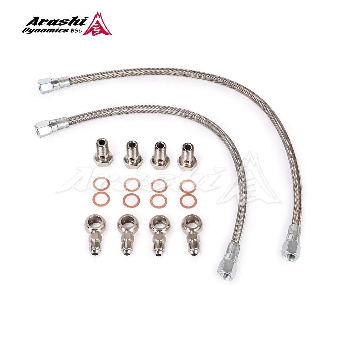 NISSAN TD42 Patrol GU engine with Hitachi HT18 Turbo Water Line Kit ...