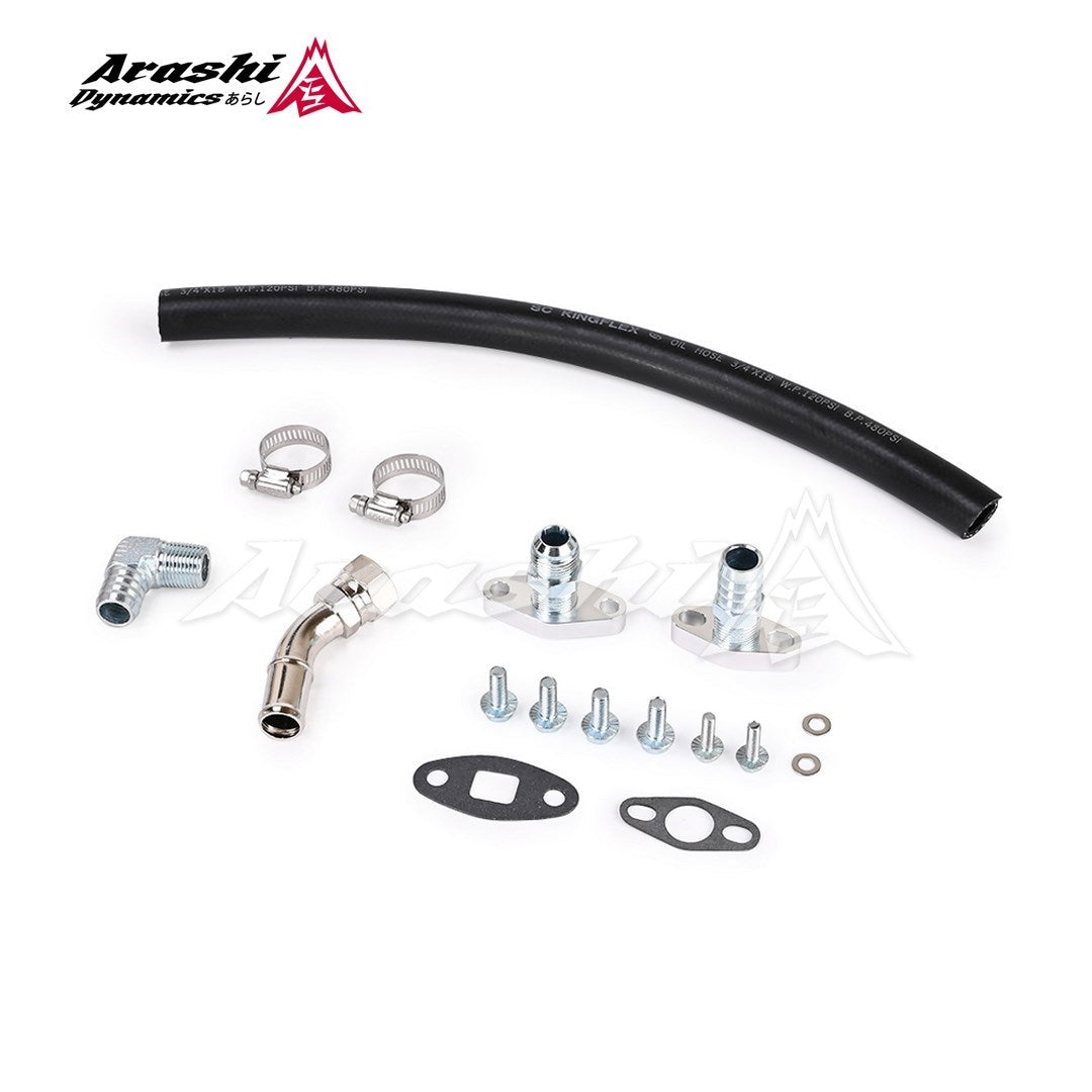 Holset HX30 HX35 HX40 HX45 HX50 HX55 / Hitachi HT18 Turbo Oil Return D ...