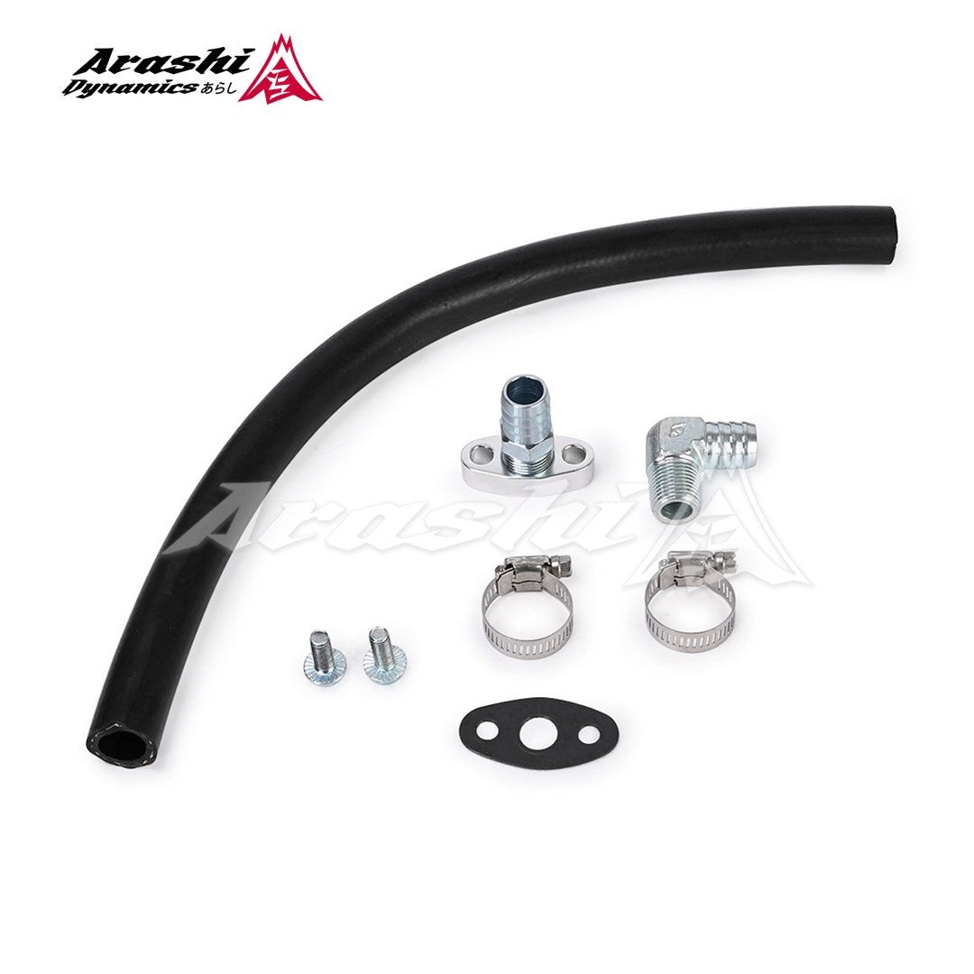 Nissan TD42 GU GQ Garrett GT25R GT28R Ball Bearing Turbo Oil Return Li ...