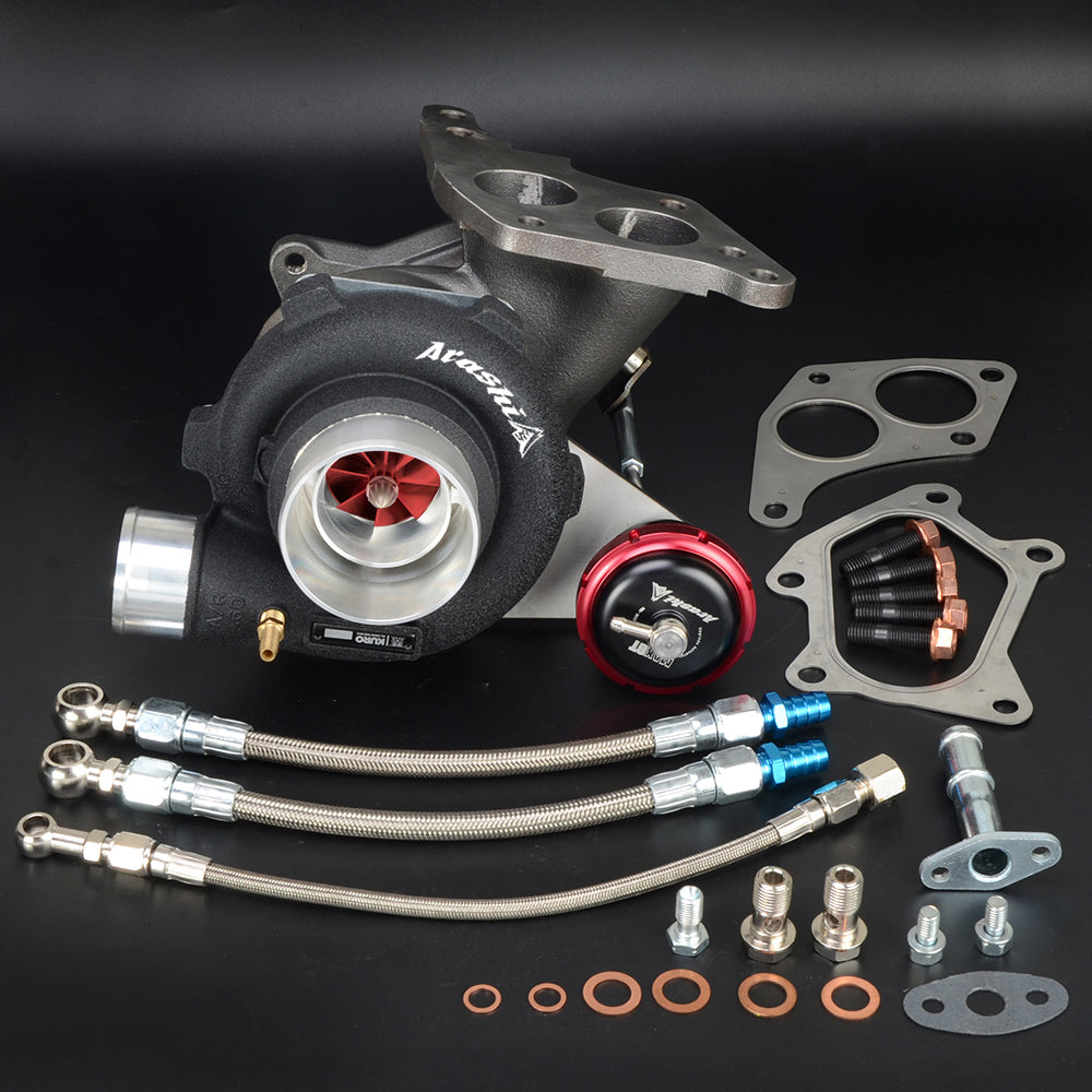 Arashi Dynamics KURO Ball Bearing Turbo Subaru 3" GTX3067R Gen2 0.73 A ...