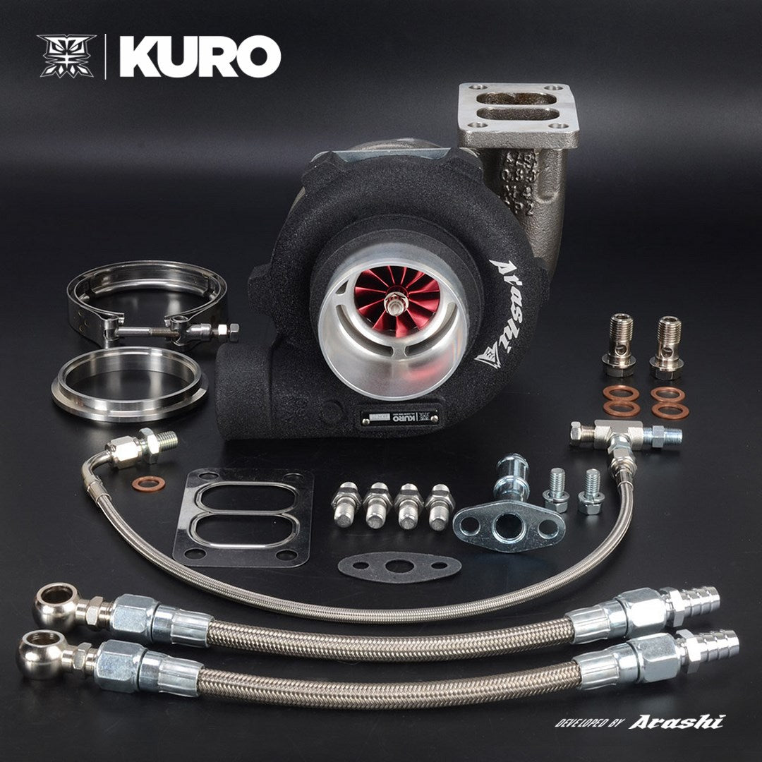 Arashi Dynamics KURO TURBO GTX3067R T3 1.01 A/R Twin-Scroll Ball Bearing