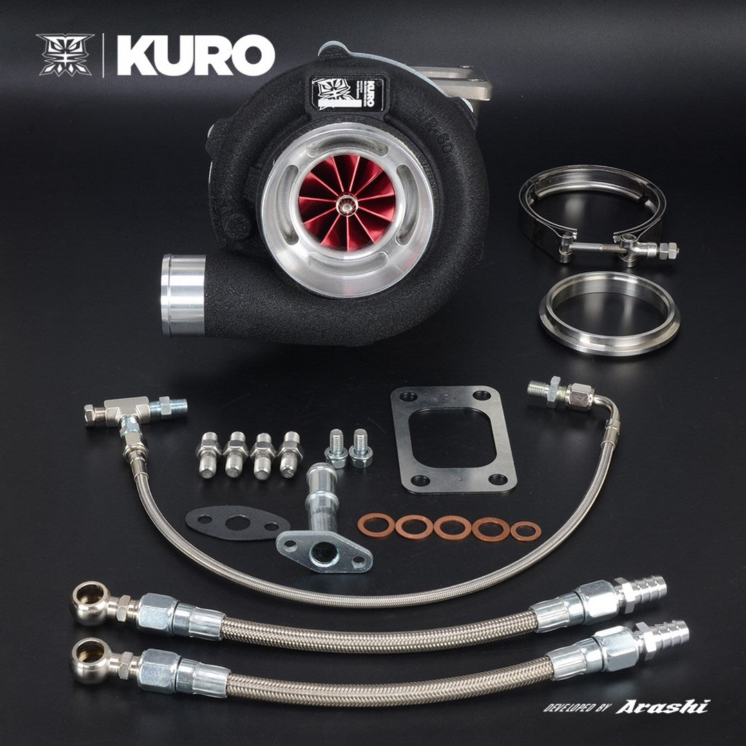 Arashi Dynamics KURO TURBO GTX3076R T3 0.83 A/R Ball Bearing