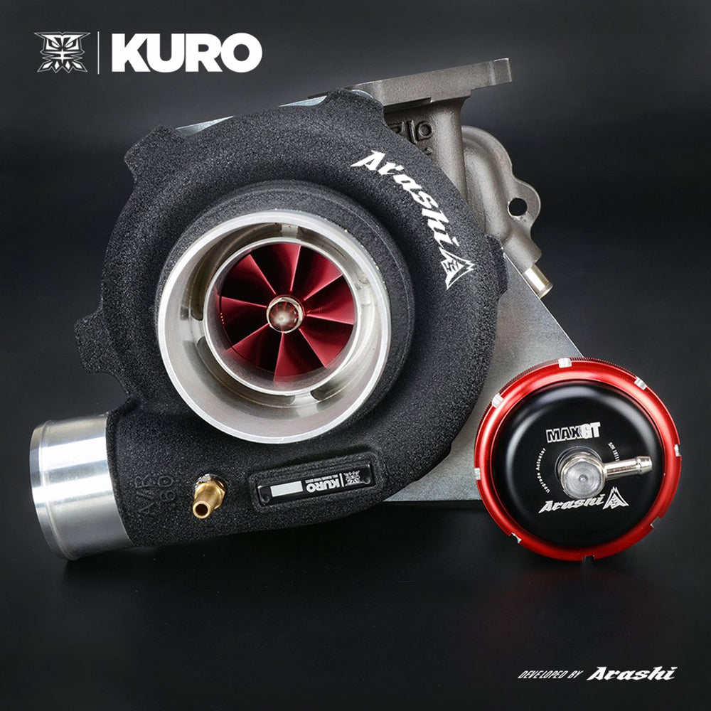 Arashi Dynamics KURO Ball Bearing Turbo Subaru 3" GTX3067R Gen2 0.49 A ...