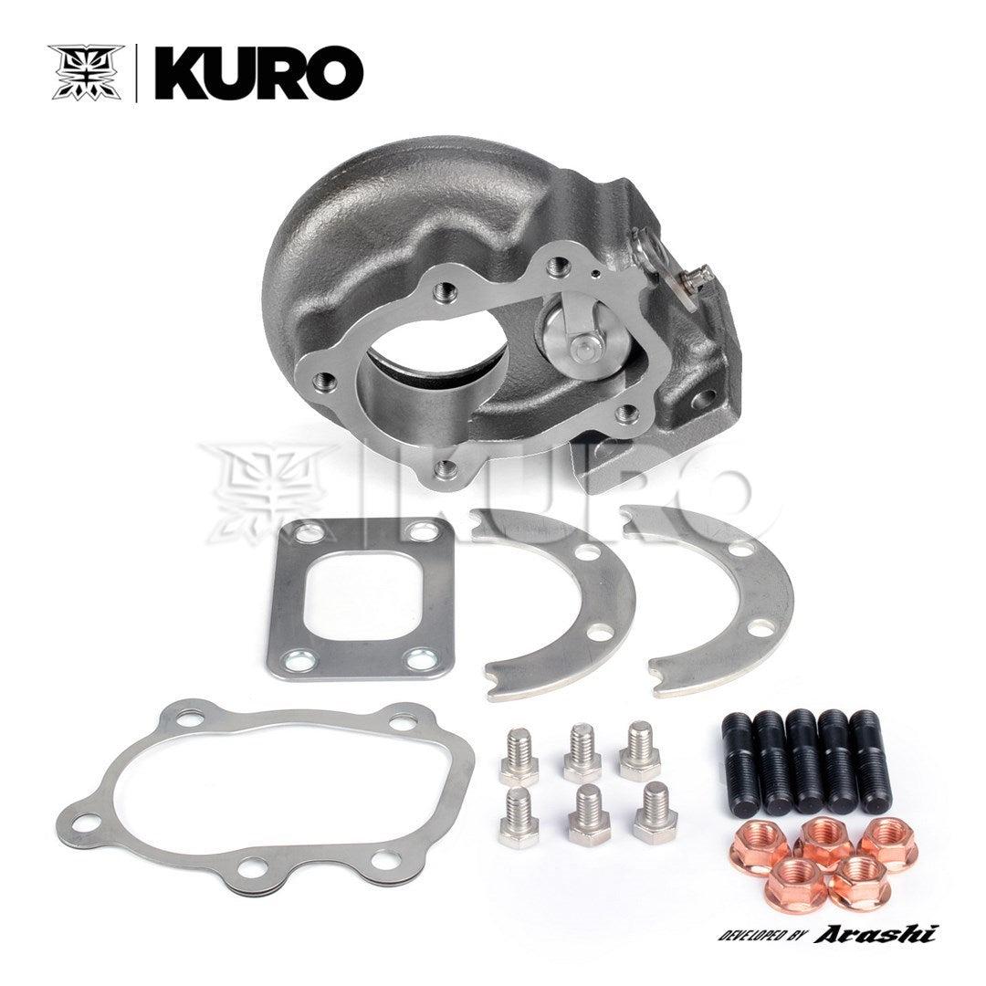 Arashi Dynamics KURO GT2554R GT2560R T25 5-bolts 0.57 A/R Turbo Turbine ...
