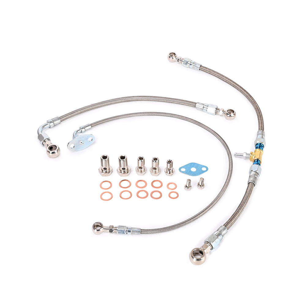 SAAB 9000 16V B202 B204 B234L with Garrett TB03 T3 Turbo Oil Water Lin ...