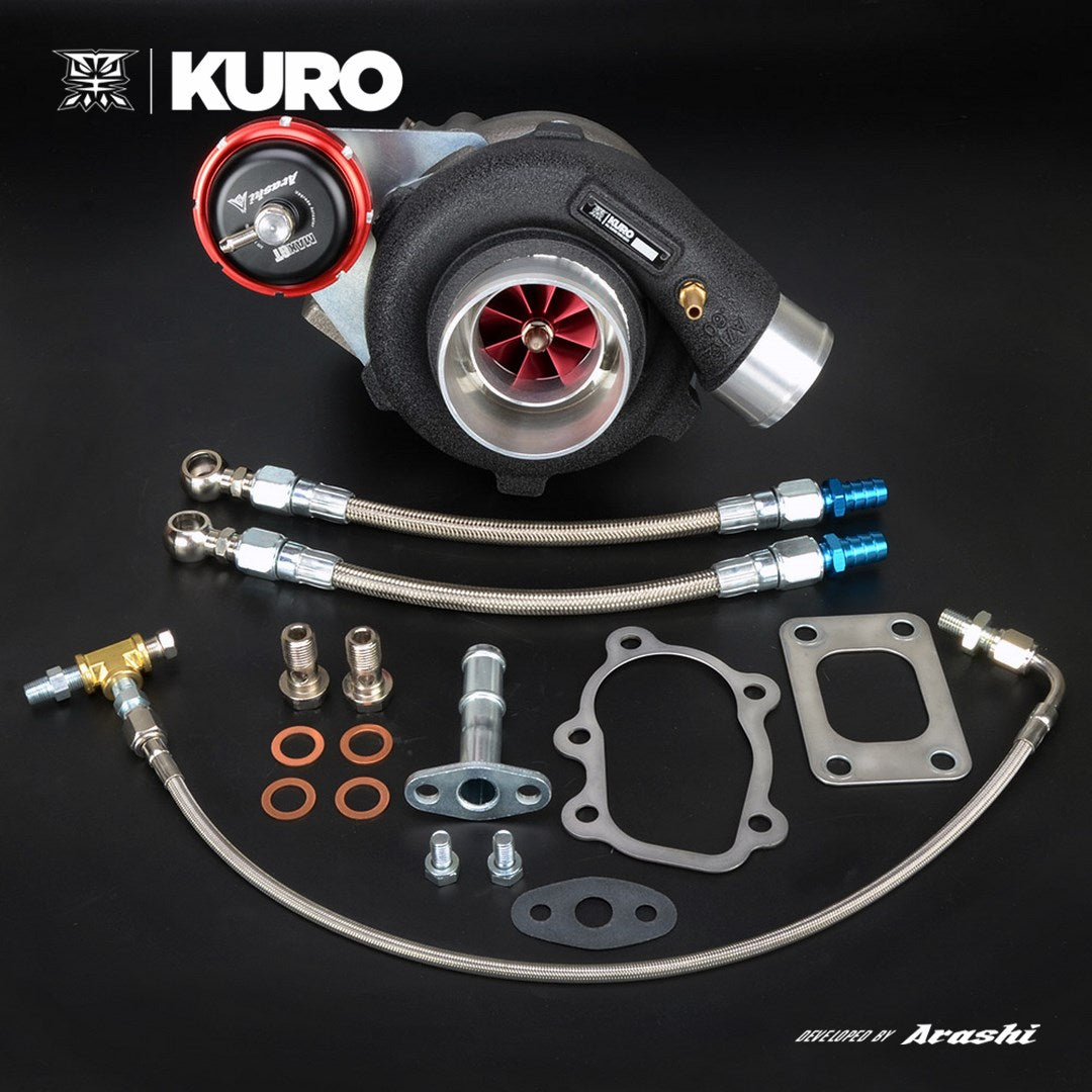 Arashi Dynamics KURO TURBO GTX2867R Gen2 T25 5 bolts 0.64 A/R Ball Bearing